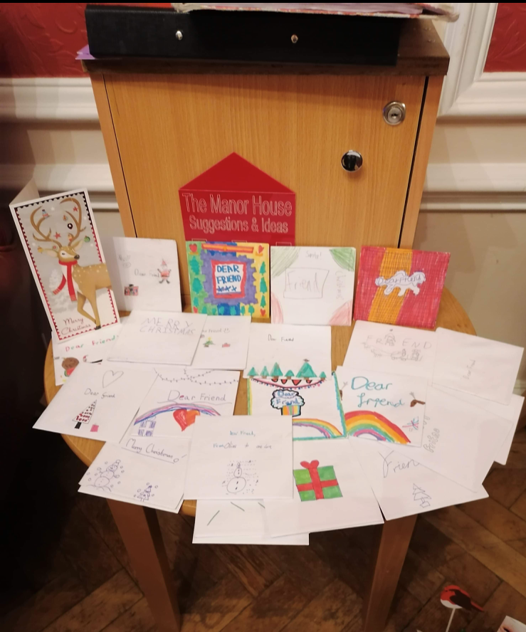 The Manor House thanks Colby Primary School for festive surprise ...