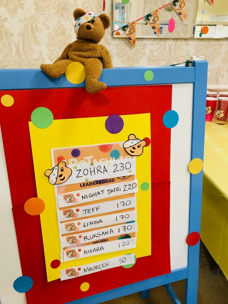 Bear pong and cake sales raise funds for Children in Need | Healthcare ...