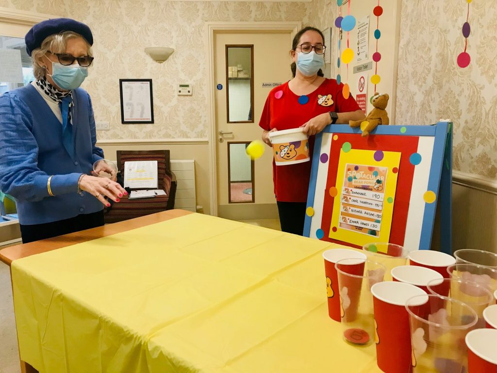 Bear pong and cake sales raise funds for Children in Need | Healthcare ...