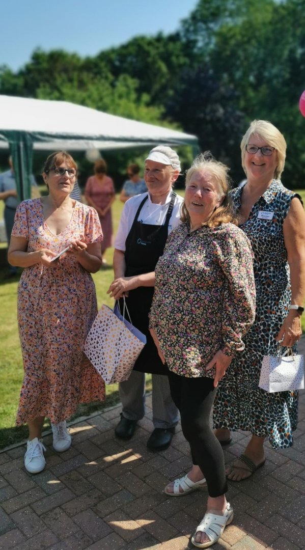 Staff at Saxlingham Hall celebrate 104 years' service | Healthcare Homes
