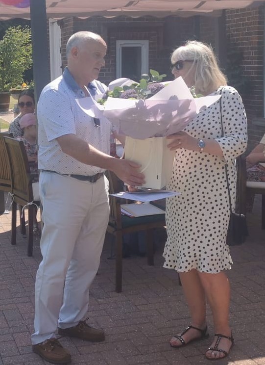 Staff at Saxlingham Hall celebrate 104 years' service | Healthcare Homes
